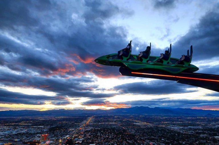 Thrill ride in the sky