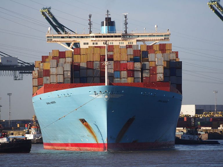 World’s largest container ship