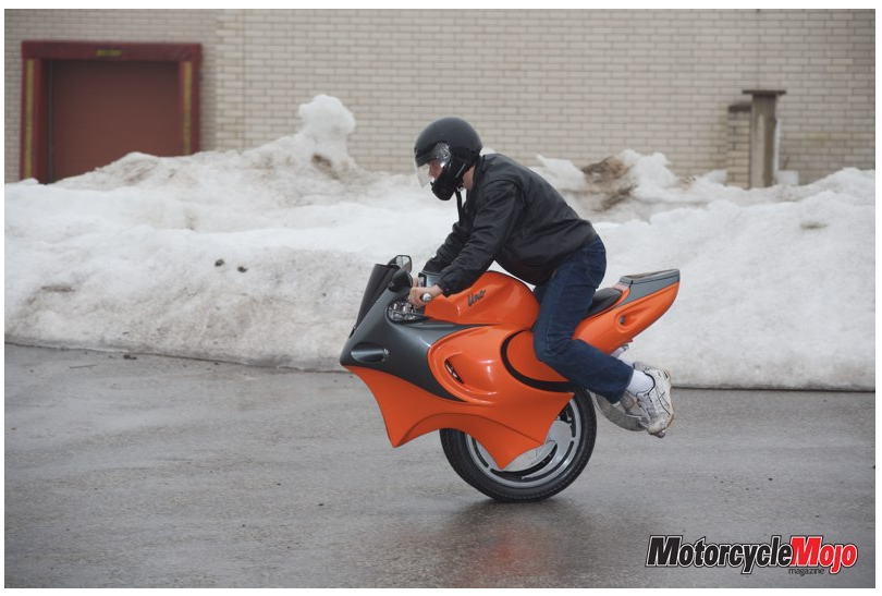 Uno, the Segway motorcycle