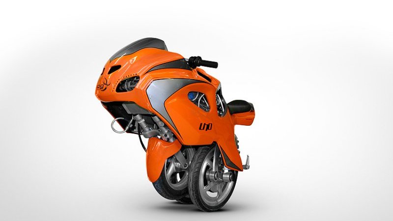 Uno, the Segway motorcycle
