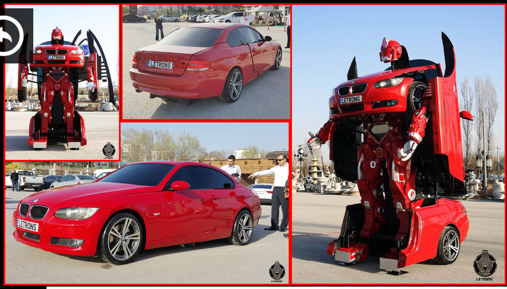 Turkish Company Creates Real-Life Car-Morphing Transformers