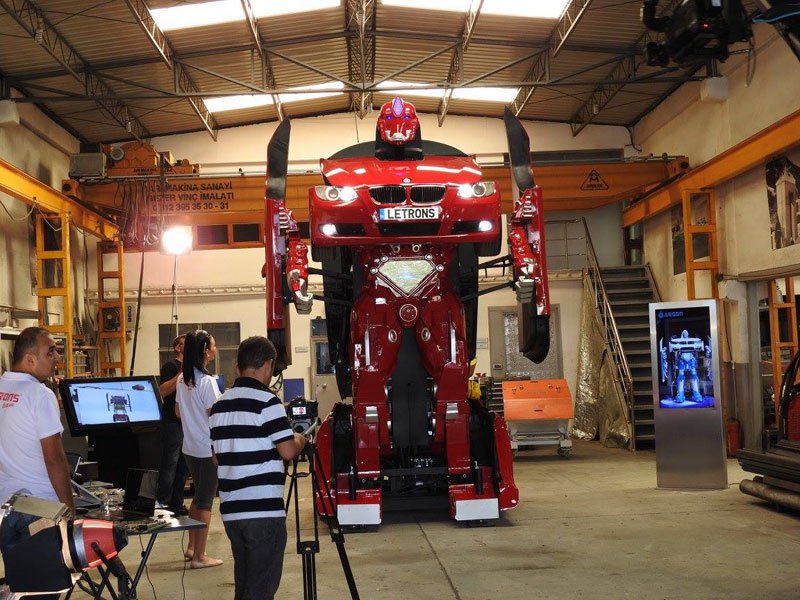 Turkish Company Creates Real-Life Car-Morphing Transformers
