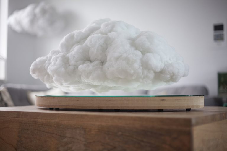 This Levitating Indoor Cloud Is the Coolest Bluetooth Speaker Ever