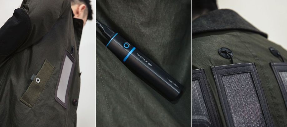 Japanese Designer Creates Solar-Powered Coat That Charges Gadgets