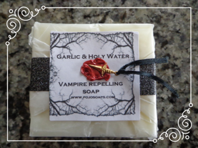 This Garlic & Holy Water Handmade Soap Is Sure to Keep Vampires at Bay