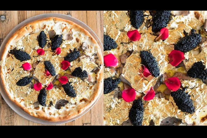 New York Restaurant Serves ,000 Pizza Covered in Edible 24K Gold