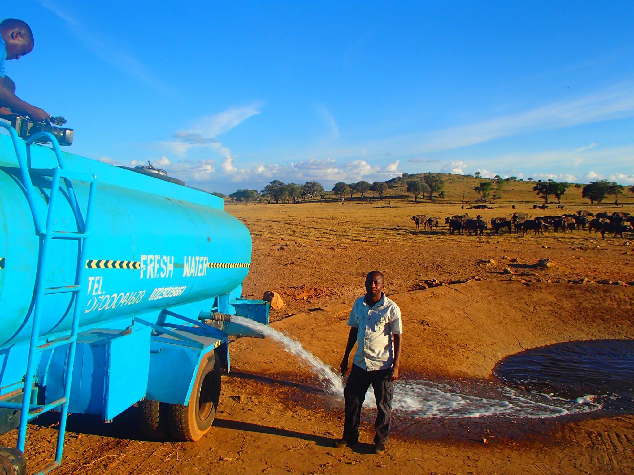 Kenya's "Elephant Guardian" Vows to Deliver Water to Thirsty Drought ...