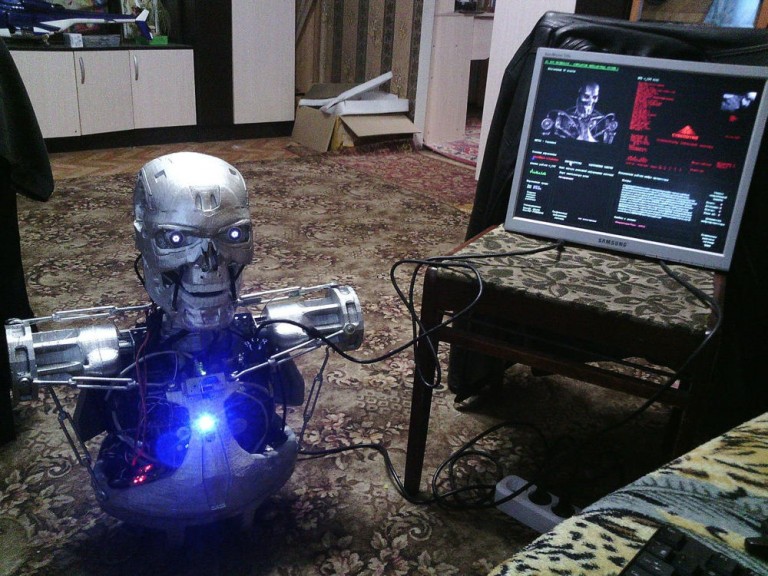 Russian Programmer 3D-Prints His Very Own T-800 Terminator Robot