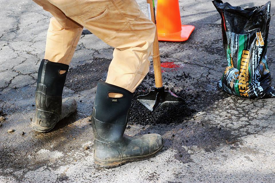 The Anarchists Illegally Fixing the Streets of Portland