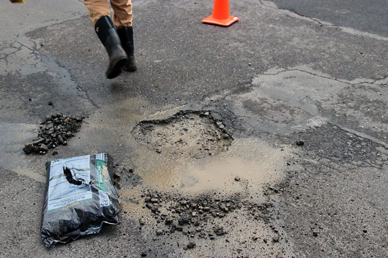 The Anarchists Illegally Fixing the Streets of Portland