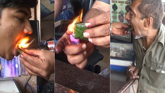 Fire Paan - The Hottest Street Snack to Ever Come Out of India