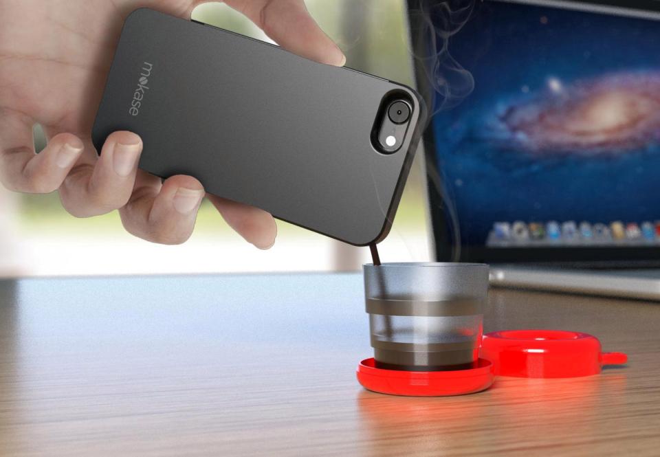 This Smartphone Case Doubles as an Espresso Machine