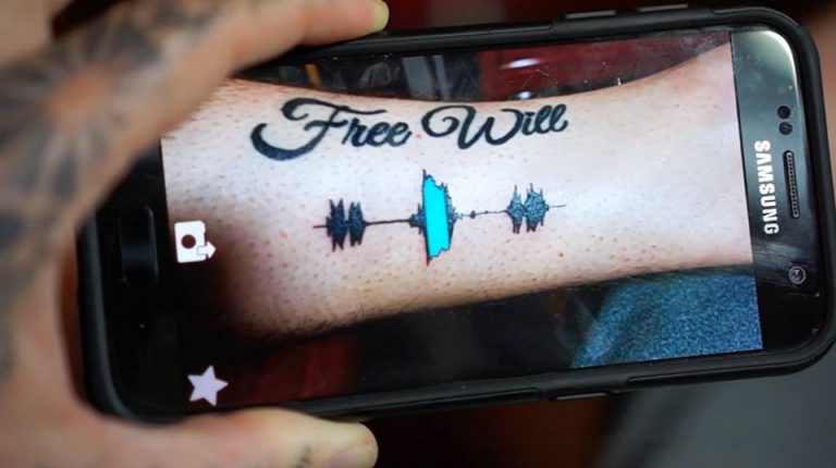 Tattoo Artist Creates "Soundwave Tattoos" That You can Actually Listen to