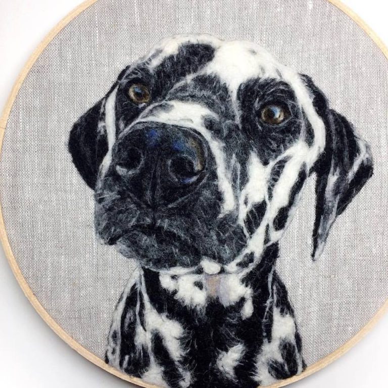 Painting with Wool - Artist Creates Shockingly Realistic Felt Portraits
