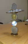 Japanese Amateur Artist Specializes in Gravity-Defying Coin Structures