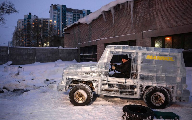 Russian Car Enthusiast Builds Functional Mercedes G-Class SUV Out of ...