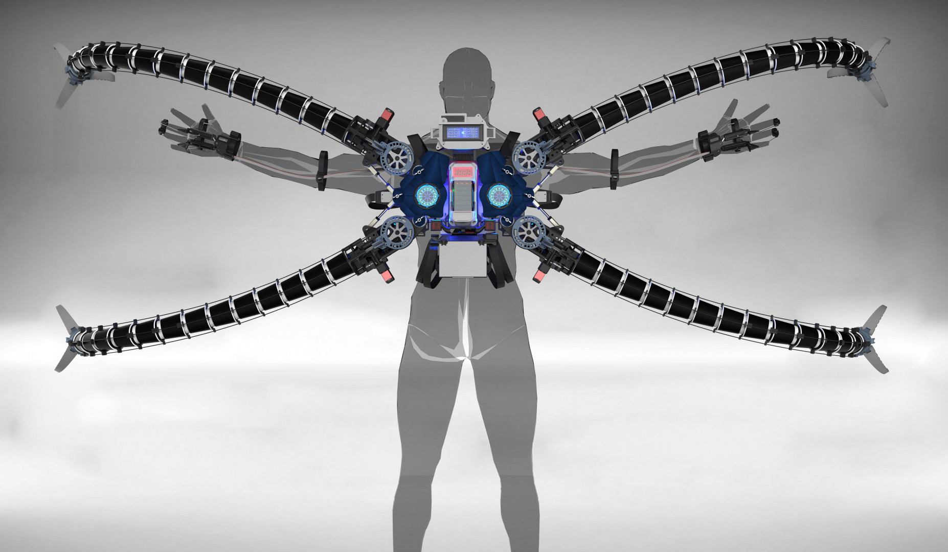 Millionaire Teen Builds Functional Dr. Octopus Suit