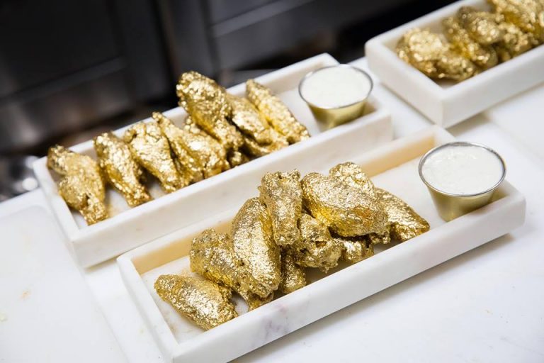 New York Restaurant Serves Gold-Plated Chicken Wings