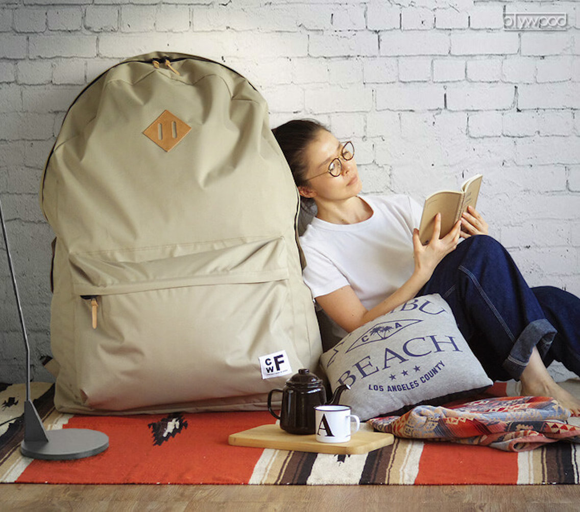 Japanese Company Creates Oversized Backpacks So Large a Grown Person ...