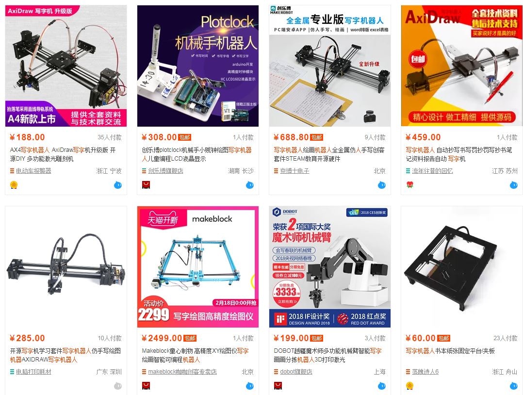 Girl Uses "Handwriting Robot" to Complete Homework Faster