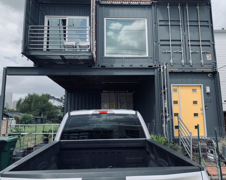 Man Builds His Dream Home Out of Shipping Containers