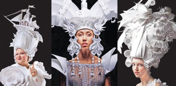 Artistic Duo Create the Most Elaborate Paper Wigs | Watercooler Topics ... Artistic Duo Create the Most Elaborate Paper Wigs | Watercooler Topics ...