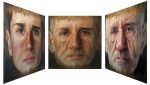 Kinetic Portraits Reveal Different faces When Viewed From Opposite Angles