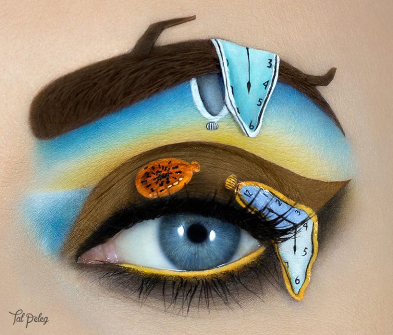 Eye Art - Talented Makeup Artist Uses Her Eyes as Canvas for Tiny Masterpieces
