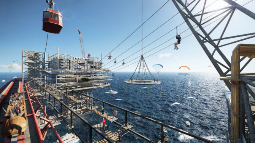 The Rig – Saudi Arabia Turns Offshore Oil Platform Extreme Theme Park