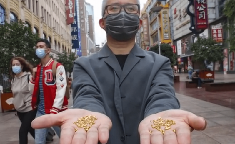 Artist Slammed for Throwing Away 1,000 Pure Gold Rice Grains to ...