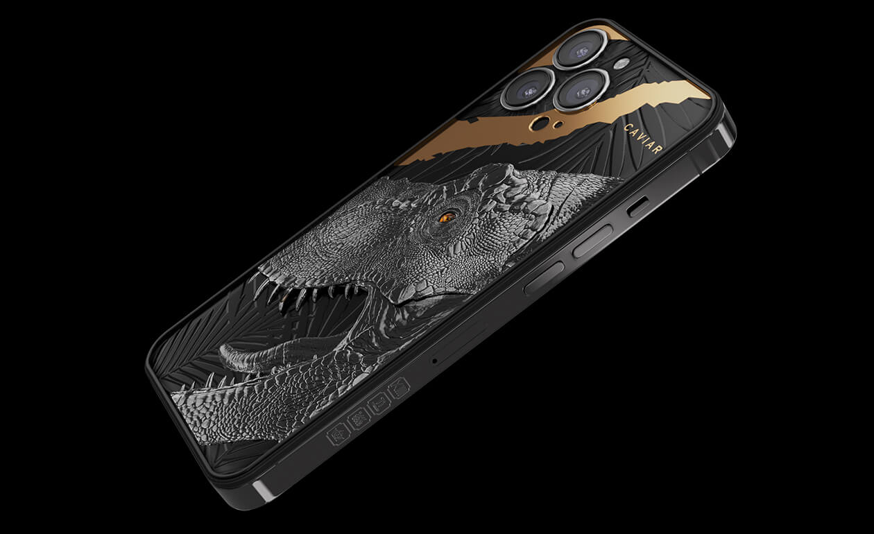 The Tyrannophone – An iPhone With an Actual T-Rex Tooth Embedded in It