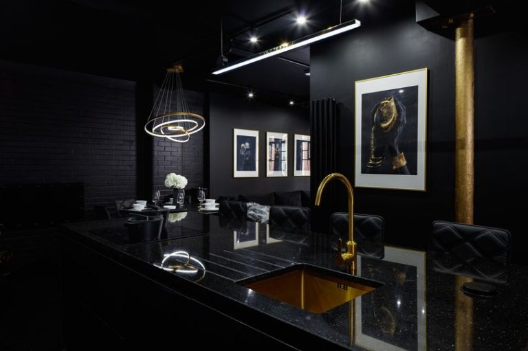 All-Black Apartment Inspired by Batman Can Be Yours For Just $460,000