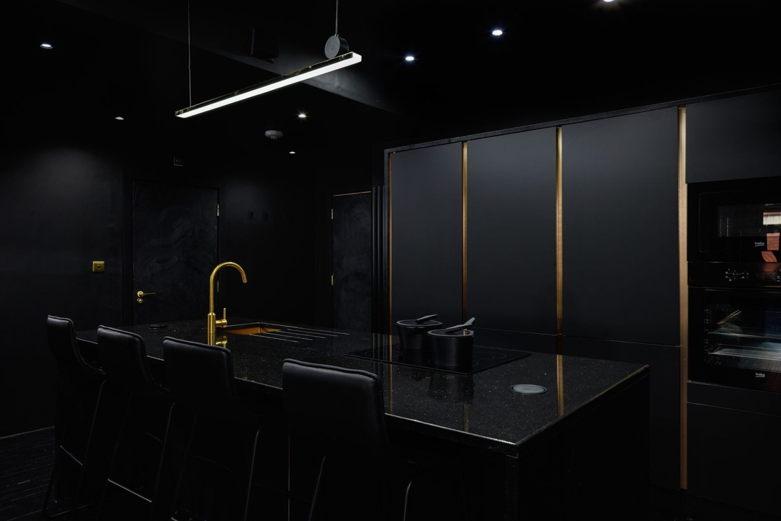 All-Black Apartment Inspired by Batman Can Be Yours For Just $460,000