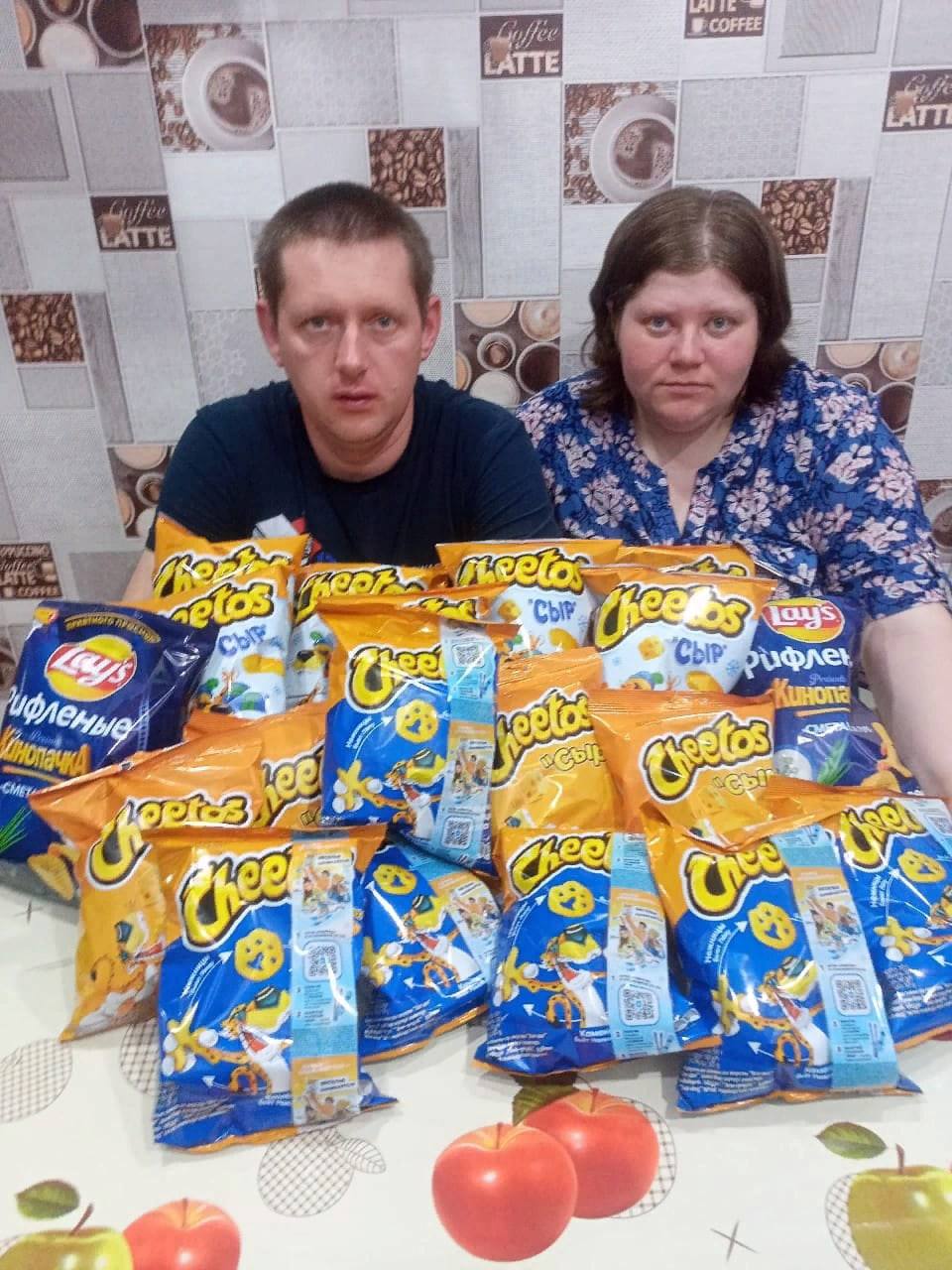 Underprivileged Russian Families Receive Bags of Cheetos as Food Aid