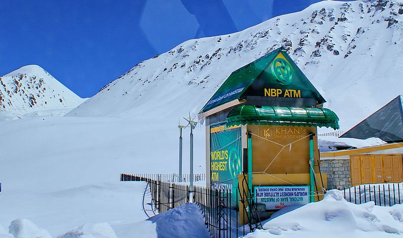 The World’s Highest ATM Sits Atop a 4,693-Meter-Tall Mountaintop
