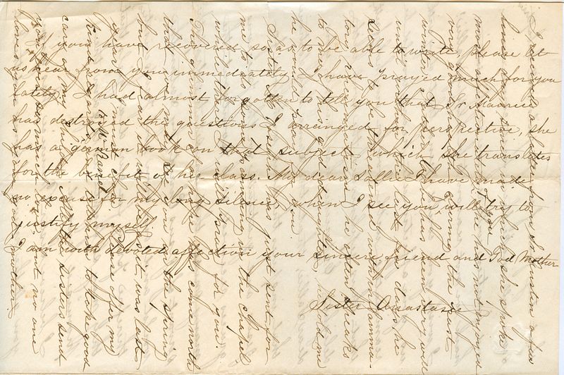 Crossed Letters – A Vintage Way to Save Money and Paper