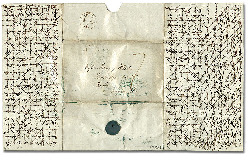 Crossed Letters – A Vintage Way to Save Money and Paper