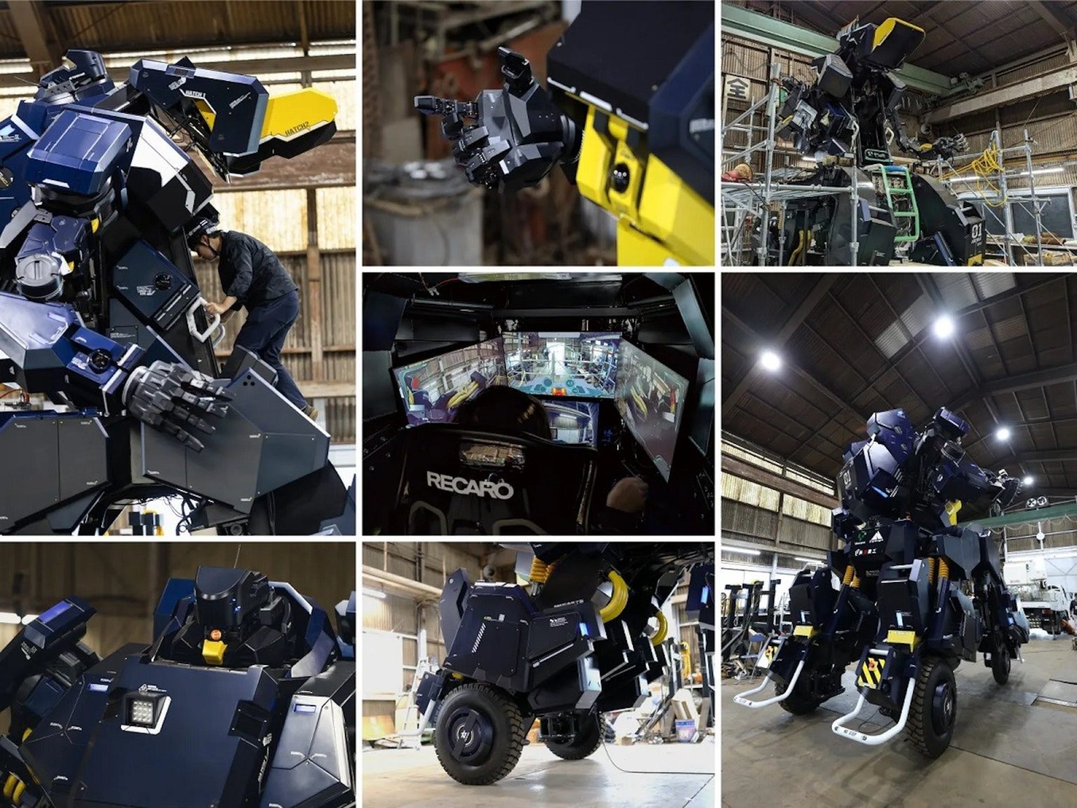 Japanese Company Creates Real-Life Mecha Robots for Billionaires