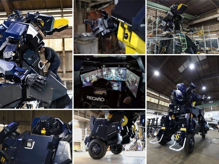 Japanese Company Creates Real-Life Mecha Robots for Billionaires