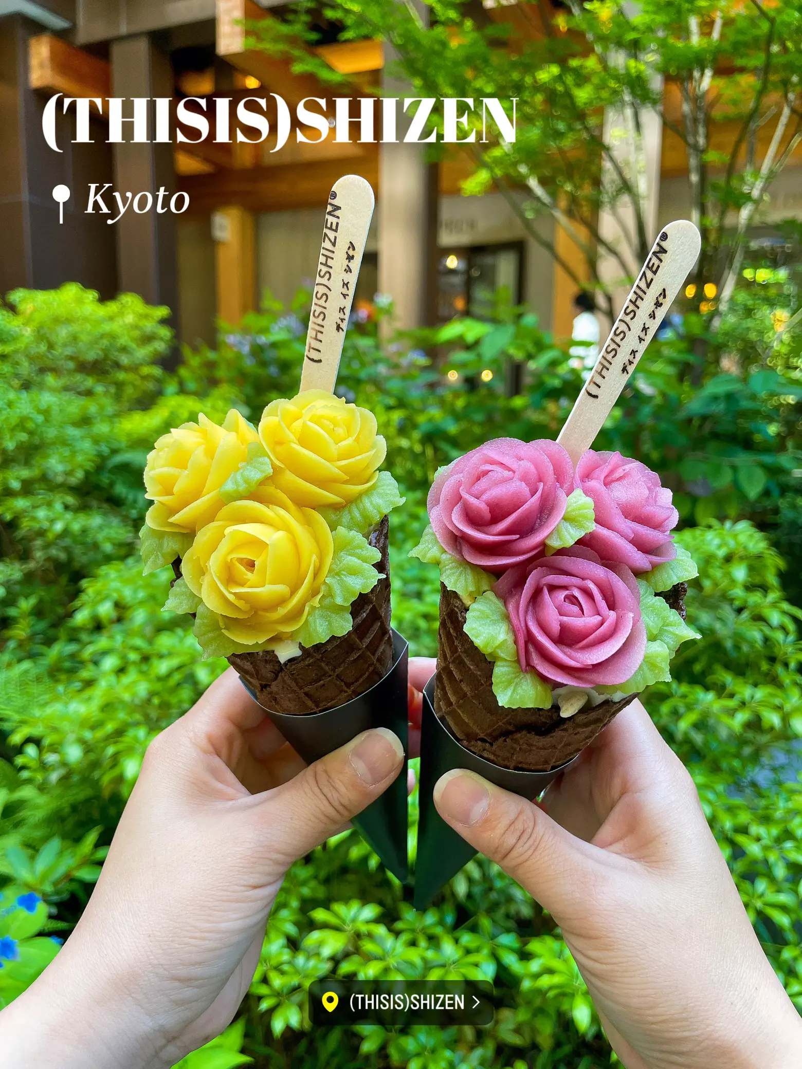 Trendy Ice Cream Shop Specializes in Hyper-Realistic Edible Flower Bouquets