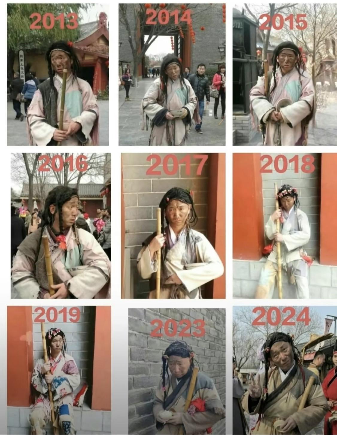 Professional Actor Makes a Living Playing a Beggar for Handouts