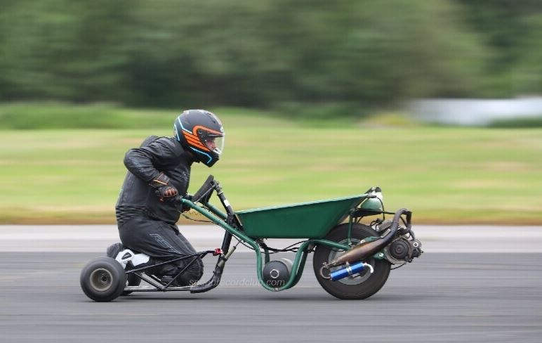 English Mechanic Builds the World’s Fastest Wheelbarrow