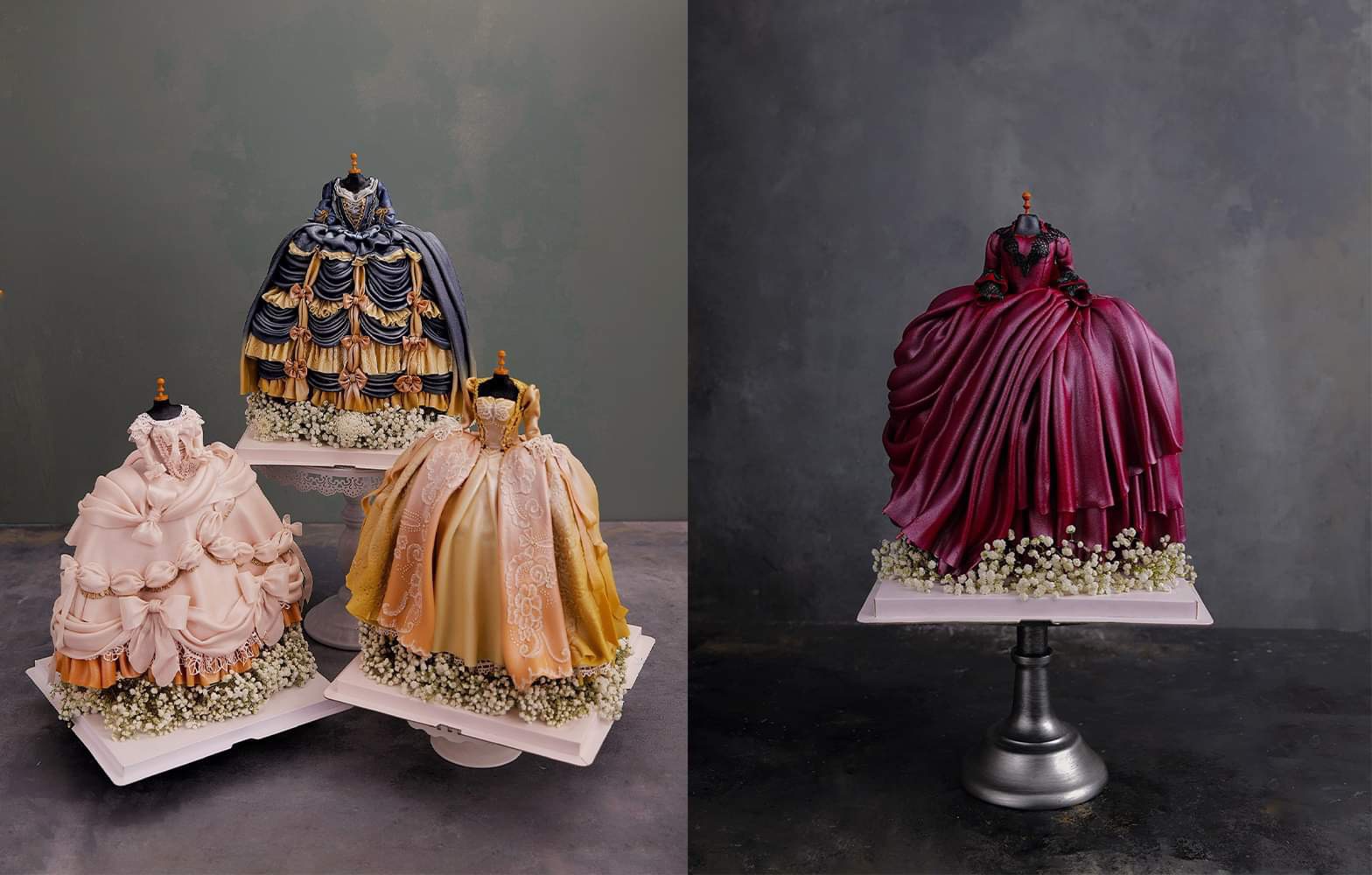 Baker Goes Viral for Detailed Cakes Shaped Like Miniature Aristocratic ...