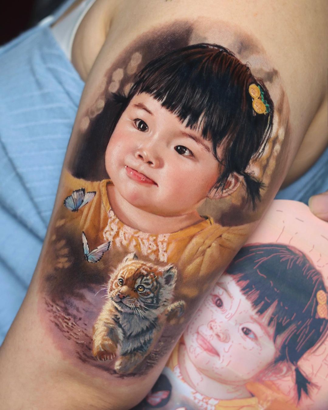 The Insanely Datailed Hyperrealistic Tattoos of Victoria Lee