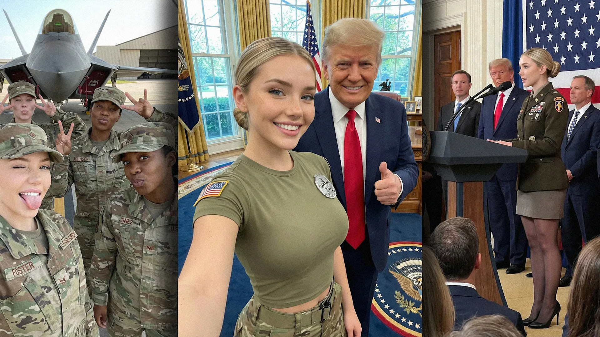 Meet Jessica Foster, the Wholesome US Soldier and Donald Trump Fan Who ...